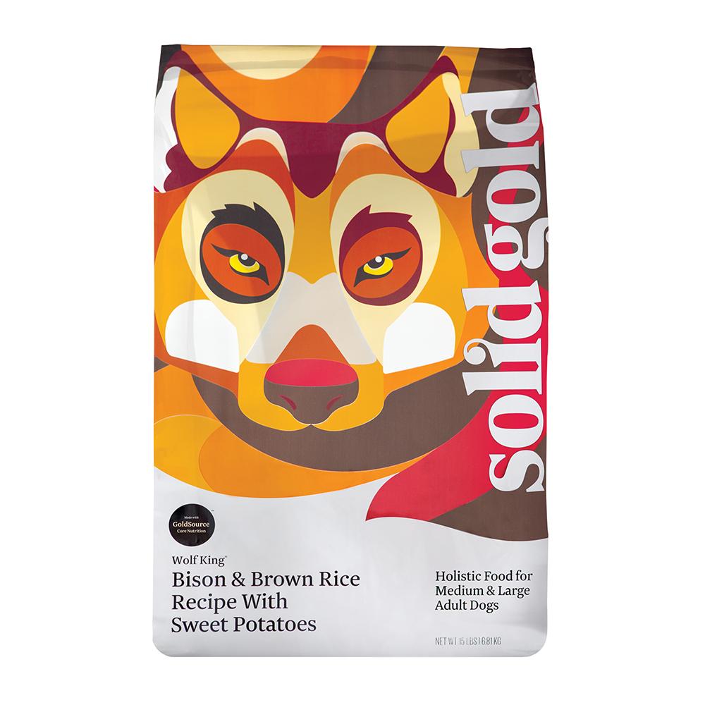 Solid Gold Wolf King Large Breed Adult Dog Food 12 Lb – Benson's Pet Center