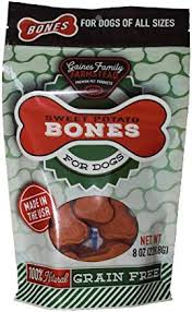 Gaines Sweet Potato Bones Treat 8oz – Benson's Pet Center