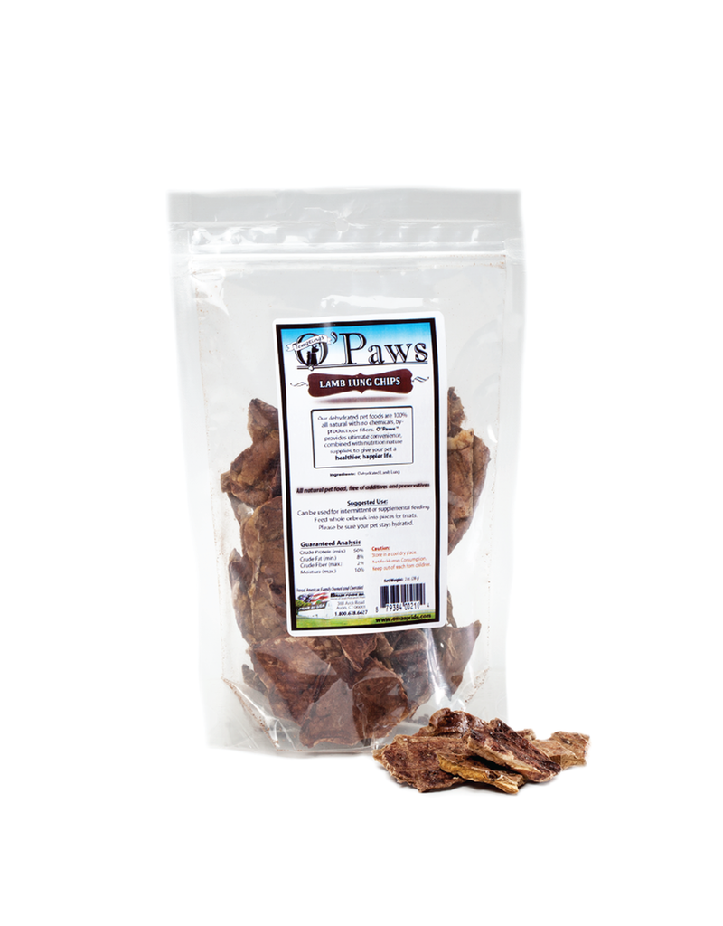 Oma's Pride Freeze Dried Lamb Lung Chips 2 oz – Benson's Pet Center